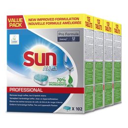4x SUN Professional All-in-1-Tablets, 102Stk