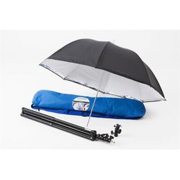 Lastolite LL LU2473F Umbrella Kit 72cm + Stand & 2422 Tilthead Shoe Lock