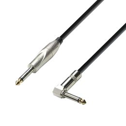 ah Cables 3 STAR IPR 0600 - Instrumentenkabel - Adam Hall Winkelklinke TS x Klinke TS - 6 m