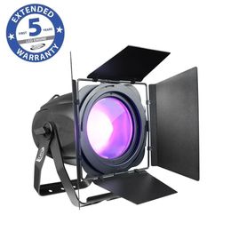 Elation Fuze Par Z175, 175 W RGBW LED, 7&deg;-37&deg;, DMX 512-A (RDM), schwarz