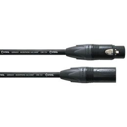 Cordial PEAK CPM 20 FM 234 - 20,0 m, NEUTRIK XLR female schwarz / XLR male schwarz