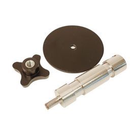 TV-Zapfen 28mm, M10, Stahl mit Platte Au&szlig;engewinde M10x22