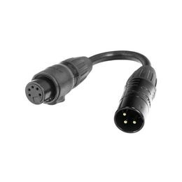 ADJ DMX 3-polig M auf 5-polig FM IP65
