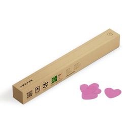 MAGIC FX Speedfill Pro Confetti, Hearts, PK - herzf&ouml;rmig, 280g, B1, Biodegradable, PINK