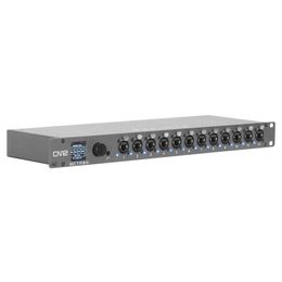 Obsidian Netron EN12-45, ArtNet, sACN, DMX 512-A (RDM), 12 Ausg&auml;nge, RJ 45, Presets, 10x IO, OLED 1,8", 19", 1 HE
