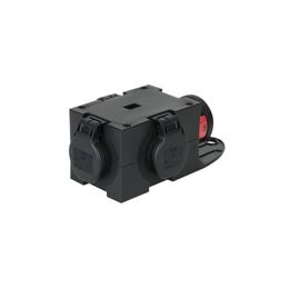 Showtec Powersplit 5 CEE 16A - 1x 5p CEE in, 3x Schutzkontakt out