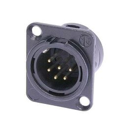 NEUTRIK NC6MD-L-B-1 - 6 poliger Chassisstecker - 6-Polig!