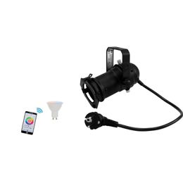 Eurolite Set PAR-16 Spot sw + LED GU10 RGB/WW/CW WiFi