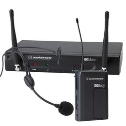 Audiophony Pack GO-Head-F8 - Funkmikrofon Set UHF mit Taschensender und Headset-Mikro