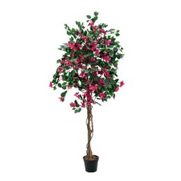 EUROPALMS Bougainvillea, rot, 150cm - Kunstpflanze