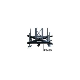 Global Truss Base New Style f&uuml;r F-34/F-44 mit Rollen/F&uuml;&szlig;e Stahl