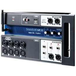 Soundcraft Ui 12 - Kanal Digital-Mischpult mit Tablet/Smartphone/PC-Steuerung