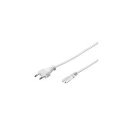 goobay Netzkabel lose Ware, Eurostecker>Doppelbuchse
