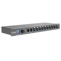 Obsidian Netron RDM 10, DMX-Splitter (RDM), 10-fach, XLR 5 pol, 19", 1 HE, OLED, ArtNet