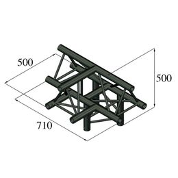 Alutruss TRILOCK S-PAT-43 4-Weg-St&uuml;ck /\
