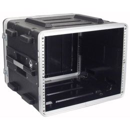 DAP-Audio Kunststoff-Rack 19", 8HE, DD, schwarz