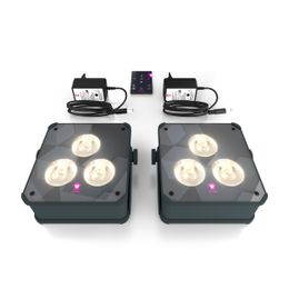 APE Labs ApeLight Maxi V2 - Set of 2 - grey - (Akku Version)