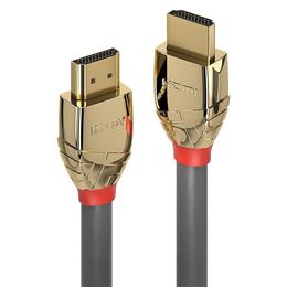 Lindy 37865 7.5m High Speed HDMI Kabel, Gold Line - HDMI Stecker an Stecker