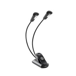 K&Ouml;NIG & MEYER K&ouml;nig & Meyer 12259 Notenpultleuchte &raquo;Double2 LED FlexLight rechargeable&laquo; - schwarz