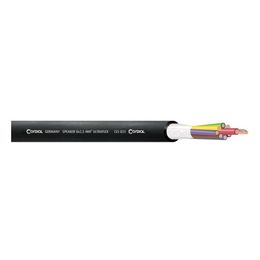Cordial CLS 825 BLACK 500 - 8 x 2,50 mm2, 322 x 0,10 mm -Laufmeterpreis, von der 500m Rolle