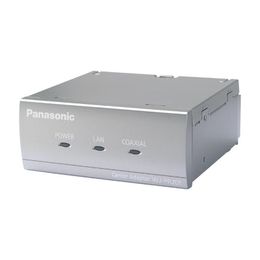 Panasonic WJ-PR201E - Koax-LAN Konverter Empf&auml;ngereinheit mit 1 Kanal (PoE/PoE+ / &Uuml;be
