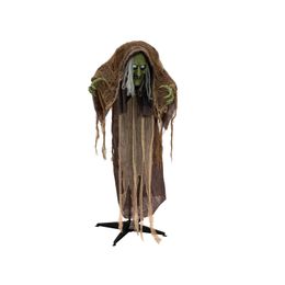 EUROPALMS Halloween Figur Hexe buckelig, animiert,