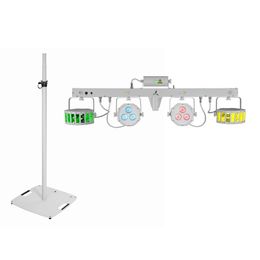 Eurolite Set LED KLS Laser Bar FX-Lichtset wei&szlig; +