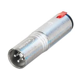 NEUTRIK NA3MJ - Adapter, 3p XLR male auf 6,3 Klinke stereo female
