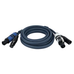 DAP-Audio DAP FP18 Hybridkabel - PowerCON & 5-pin XLR - DMX & Strom - 3 m