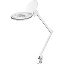 goobay LED-Klemm-Lupenleuchte, 8 W, wei&szlig;