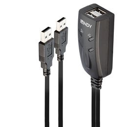 Lindy 32165 2 Port USB KM Switch - Schaltet Maus und Tastatur zwischen 2 Computern um