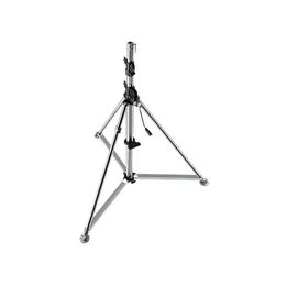 Manfrotto 387XU Stativ Super Wind-Up Inox Silber