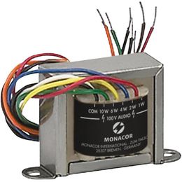 MONACOR TR-175/10 - 100-V-Leistungs-Audio-Transformator