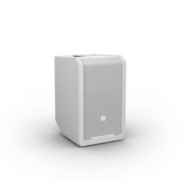 LD-Systems LD Systems ANNY 8 W - Tragbarer Bluetooth PA-Lautsprecher mit Akku und Mixer, Pure White