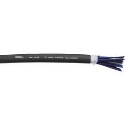 DAP-Audio DAP MK-1622 - Studio Multicore 16-paariges Kabel - Laufmeterpreis, schwarz