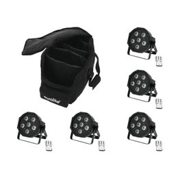 Eurolite Set 5x LED SLS-603 + Soft-Bag