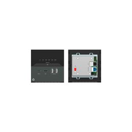 Kramer EXT3-C-WP-XR-T - 4K60 4:4:4 USB&ndash;C Unterputz HDBT 3.0 Transmitter mit USB, Ethernet, RS&ndash;232, IR