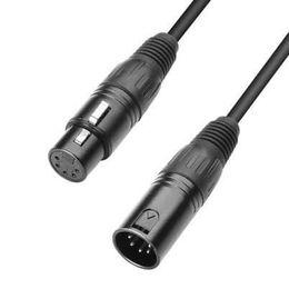 Adam Hall ah Cables K3 DGH 0300 - DMX Kabel XLR male 5 Pol auf XLR female 5 Pol 3 mah Cables K3 DGH 0300 - DMX Kabel XLR male