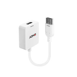 Lindy 38146 HDMI auf DisplayPort Konverter - Zum Anschluss einer HDMI-Quelle an ein D