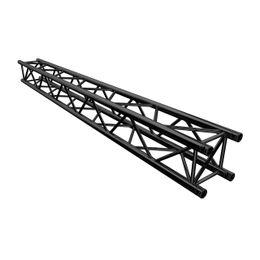 Global Truss F34PL Version schwarz 300cm, 4-Punkt Truss, inkl. Verbinder