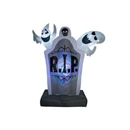 EUROPALMS Halloween Aufblasbare Figur, Grabstein, animiert, 183cm
