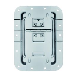 Adam Hall ah Hardware 270836 - Deckelfeststeller gro&szlig; gekr&ouml;pft mit Scharnier