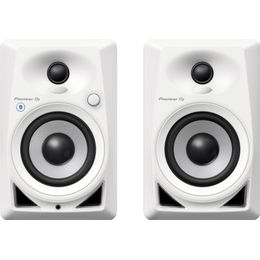 Pioneer DM-40BT-W - 4" White Monitor Speakers mit Bluetooth (Paar)