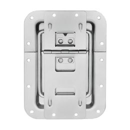 Adam Hall ah Hardware 270826 - Deckelfeststeller gro&szlig; ungekr&ouml;pft mit Scharnier