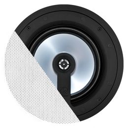 AUDAC CELO8I/W - Einbaulautsprecher, rund, 1x8", 1x1", 80W/8Ohm, wei&szlig; (RAL9016)