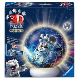 RAVENSBURGER VERLAG 3D Puzzle-Ball Nachtlicht Astronauten