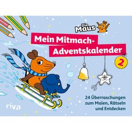 Riva Verlag Die Maus - Mein Mitmach-Adventskalender 2