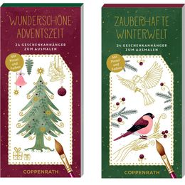 Coppenrath Kreativ-Adventskalender - Wundersch&ouml;ne Adventszeit / Zauberhafte Winterwelt