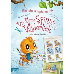 Basteln & Spielen mit Die kleine Spinne Widerlich - F&uuml;r kleine K&uuml;nstler