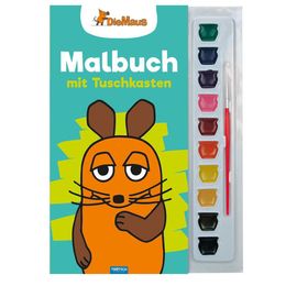 Tr&ouml;tsch Die Maus Malbuch mit Tuschkasten und Pinsel